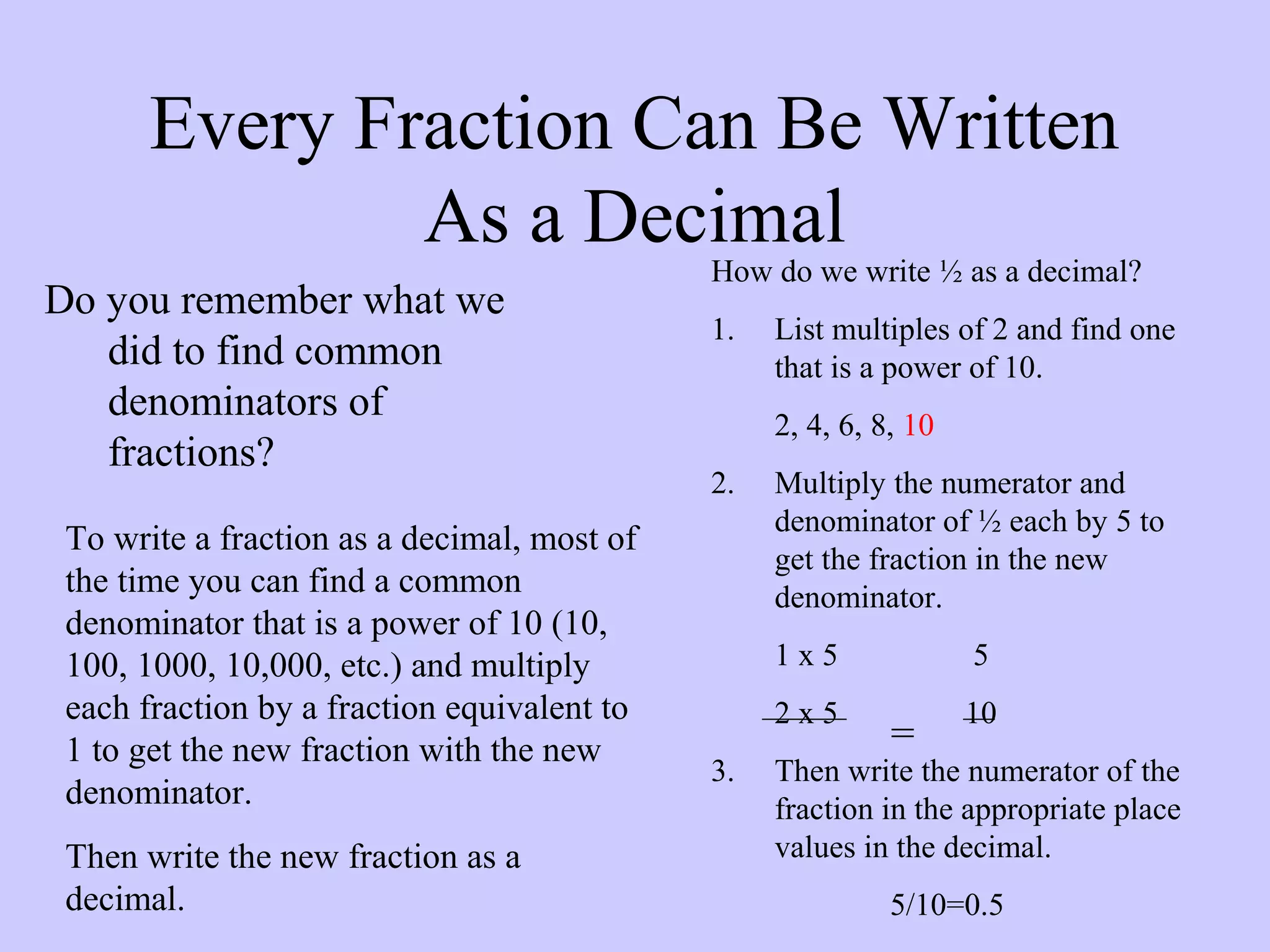 3rd grade fractions | PPT