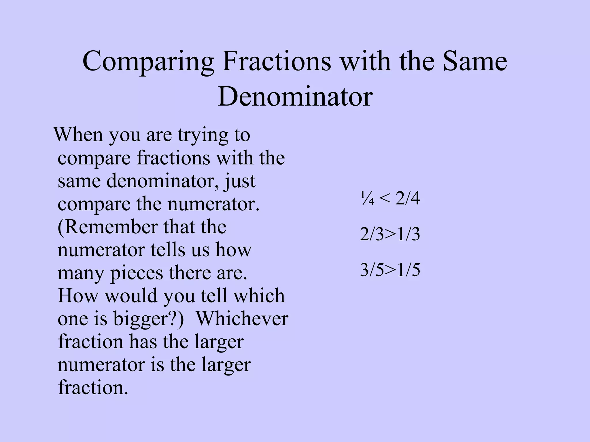 3rd grade fractions | PPT