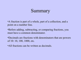 3rd grade fractions | PPT