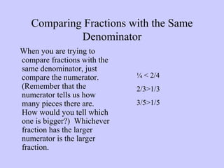 3rd grade fractions | PPT