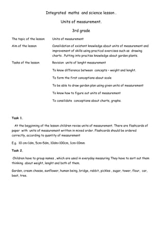3rd grade lesson measures latvia | PDF