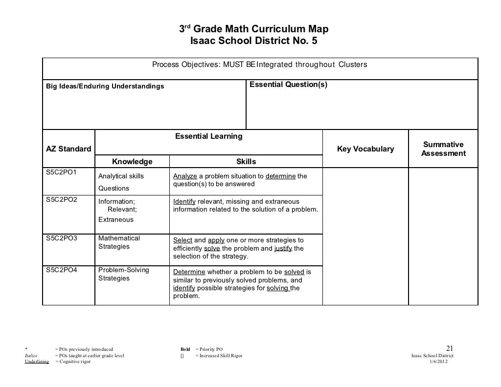3rd Grade Math Curriculum Map 2011 2012 1 3rd-grade-math-curriculum-map-2011-2012-1