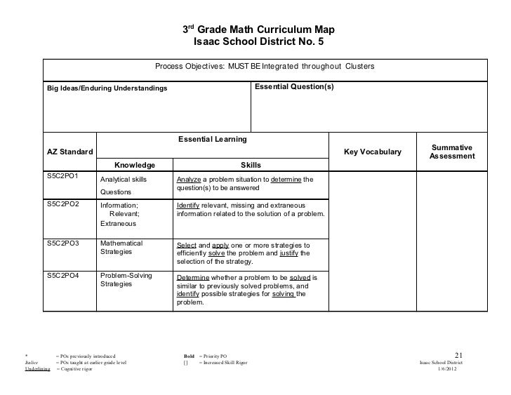 3rd Grade Math Curriculum Map 2011 2012 1 3rd-grade-math-curriculum-map-2011-2012-1