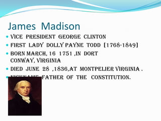 3rd grade president powerpoint | PPTX