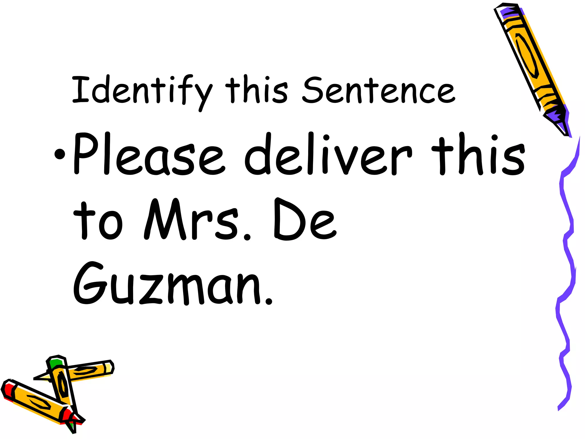 Grade 3 - Types of Sentences | PPT