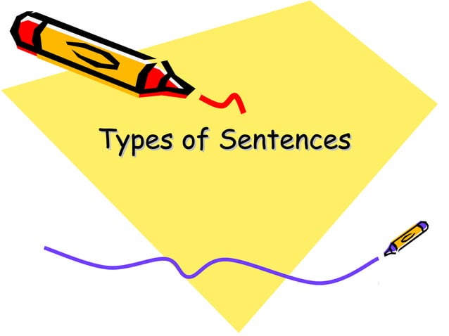 Grade 3 - Types of Sentences | PPT