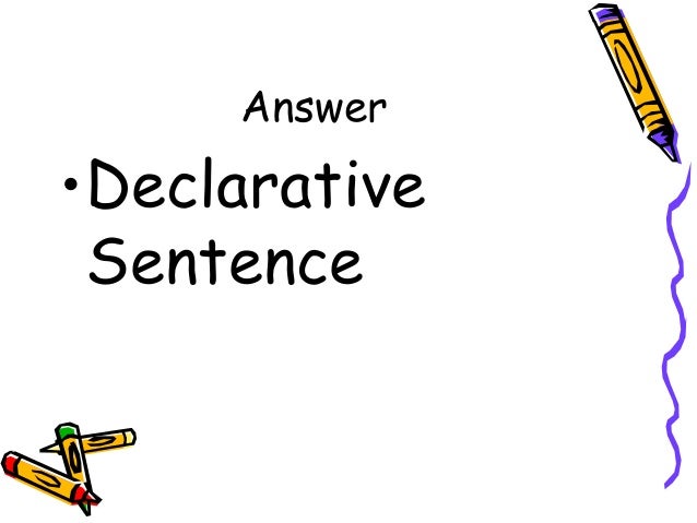 Example Of Declarative Sentence For Grade 3 Certify Letter Example Of Declarative Sentence For Grade 3 Certify Letter