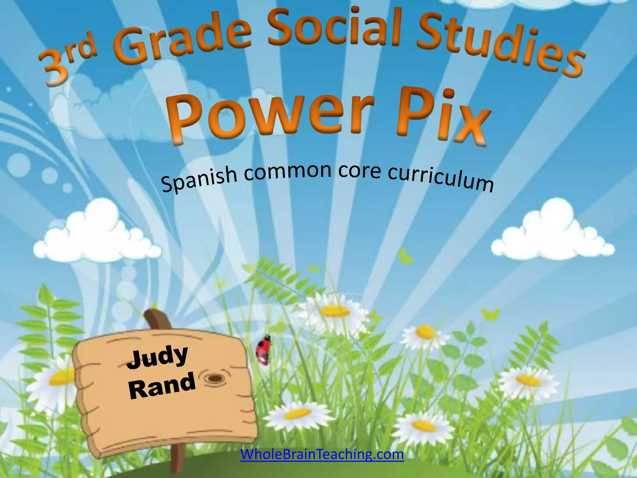 3rd grade Social Science Power Pixs | PPTX