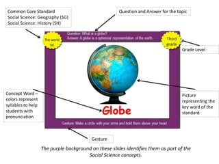 3rd grade Social Science Power Pixs | PPTX