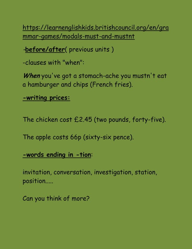 3rd grade unit 5 with jeffrey | DOCX