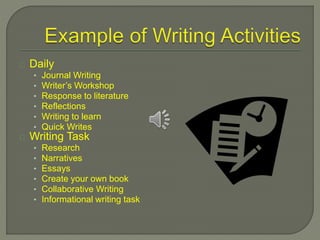 3rd grade writing expectations final | PPTX