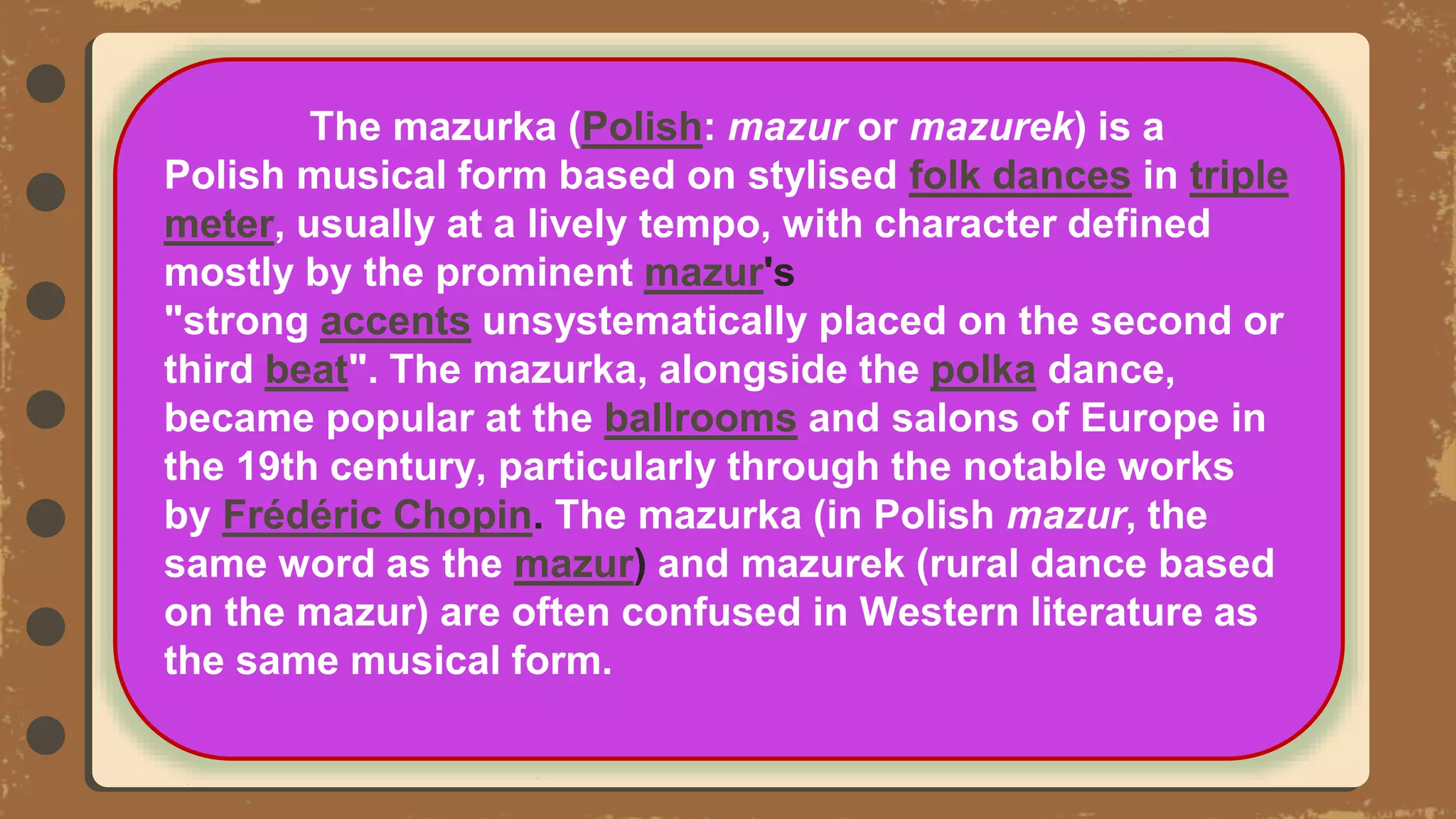 Mazurka | PPTX