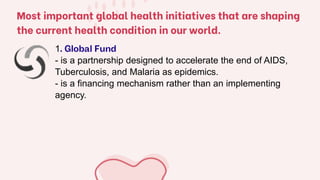 health trends, issues, and concerns (Global Level) | PPTX
