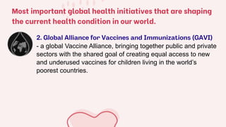health trends, issues, and concerns (Global Level) | PPTX