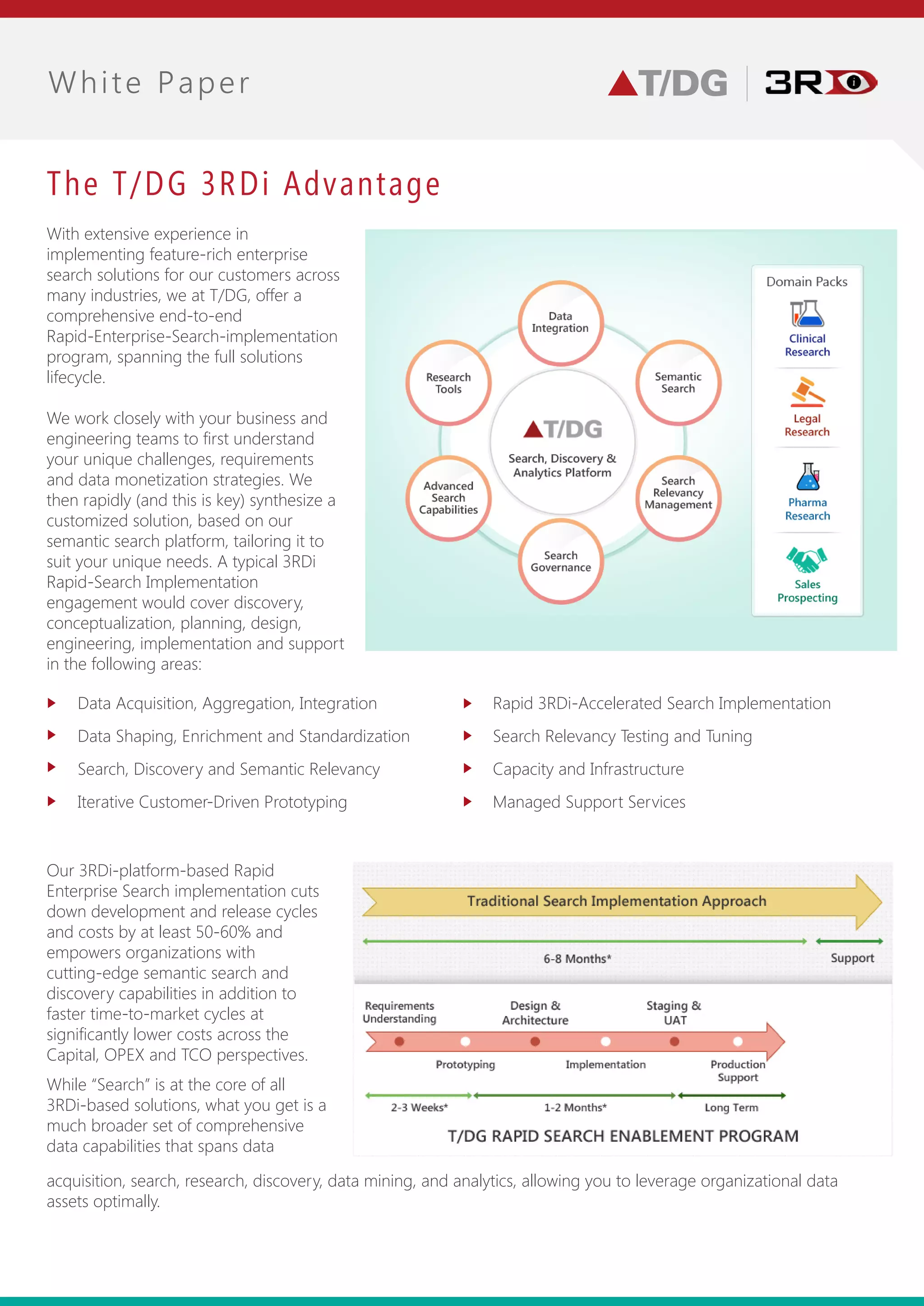 3RDi Platform for Enterprise Search, Discovery & Analytics | PDF