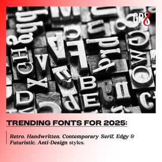 New Year, Have a look at these New Trends of 2025 | PDF