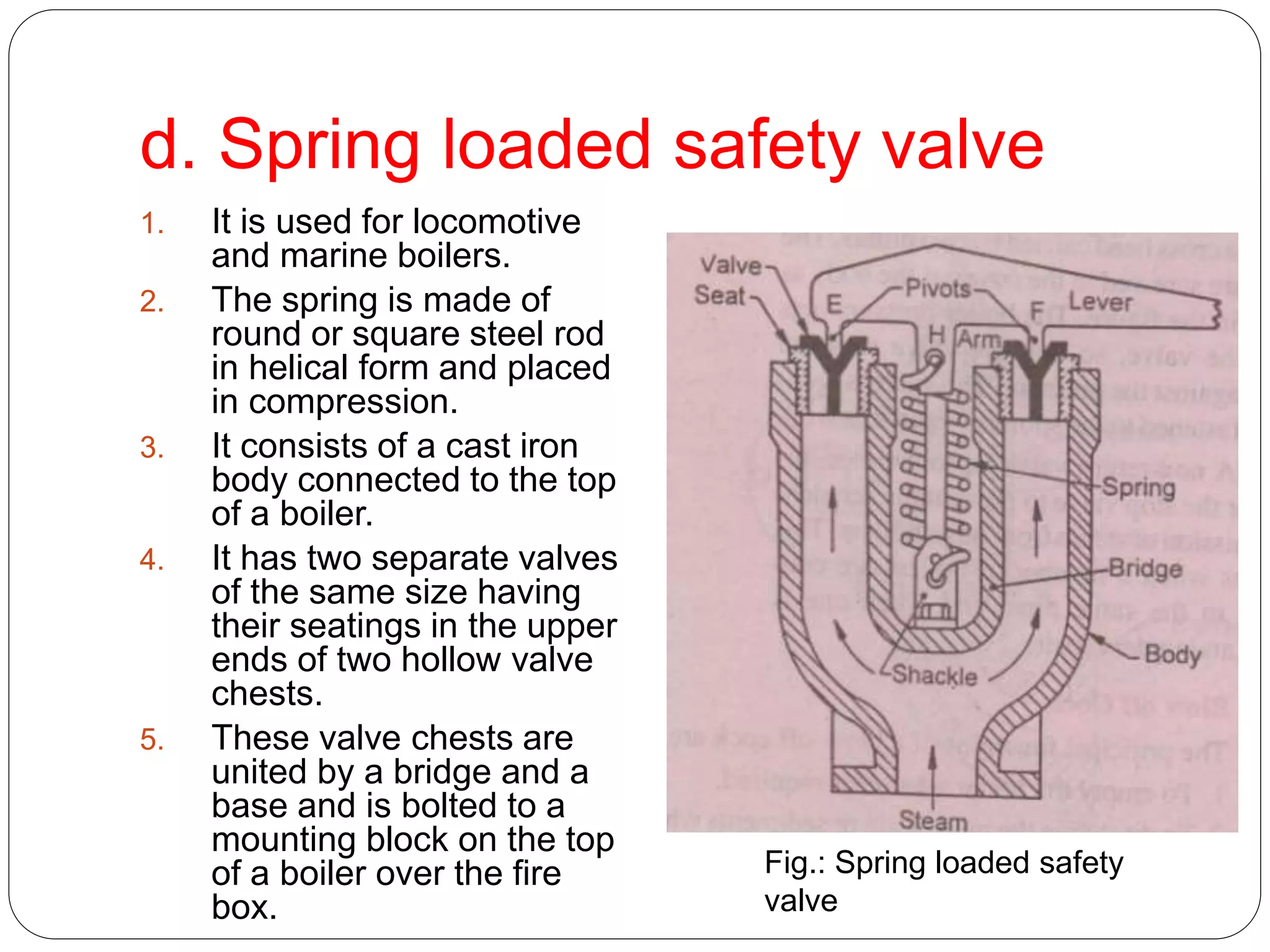 boiler mountings & Accessories | PPTX