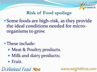 3rd lecture Signs of Food Spoilage | PPTX