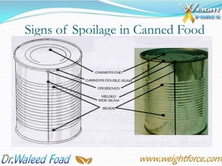 3rd lecture Signs of Food Spoilage | PPTX