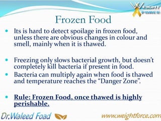 3rd lecture Signs of Food Spoilage | PPTX
