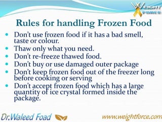 3rd lecture Signs of Food Spoilage | PPTX