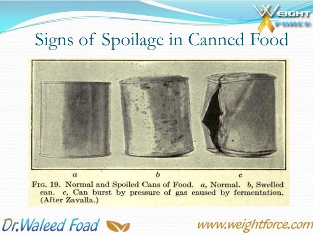 3rd lecture Signs of Food Spoilage