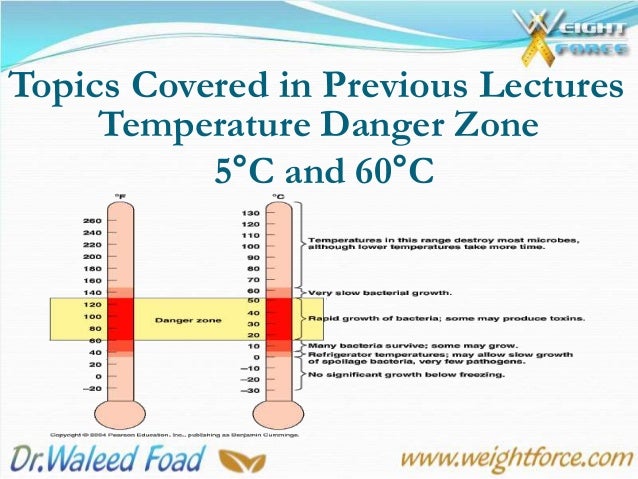 Food Spoilage Temperature Chart: A Visual Reference of Charts | Chart ...