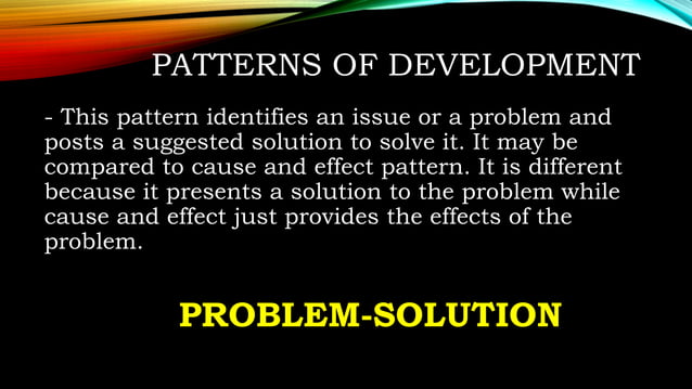 Reading and Writing-Patterns of Development | PPTX