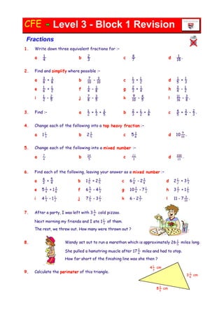 3rd level block 1 revision & solutions | PDF | Computer Software and ...