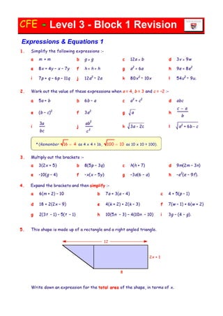 3rd level block 1 revision & solutions | PDF | Computer Software and ...