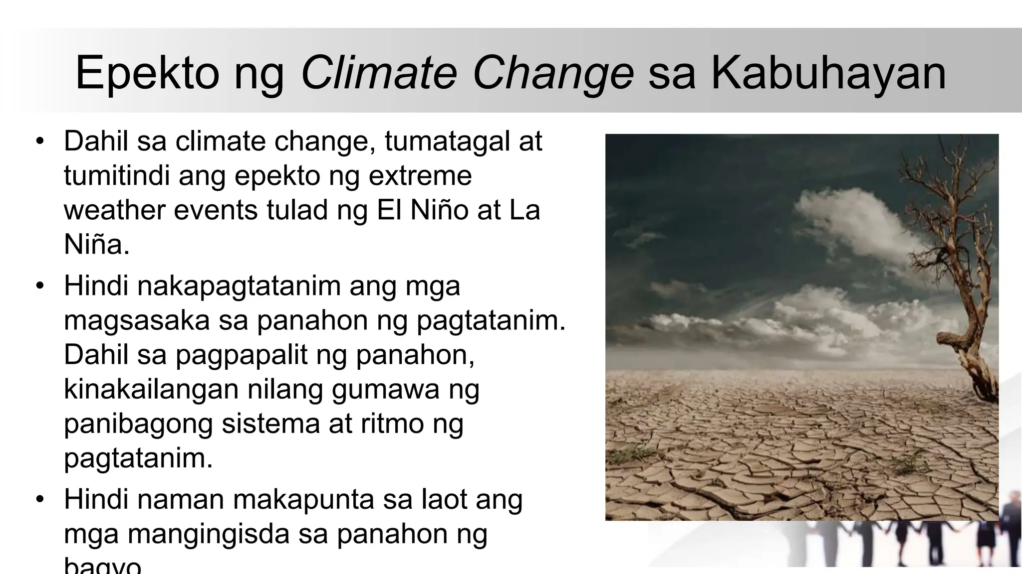 3rd Mga Epekto sa Kapaligiran, Lipunan, at Kabuhayan ng Climate Change.pptx 3rd Mga Epekto sa Kapaligiran, Lipunan, at Kabuhayan ng Climate Change.pptx