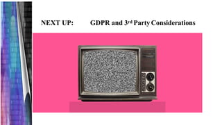 3rd party considerations gdpr | PDF | Information and Network Security | Computing