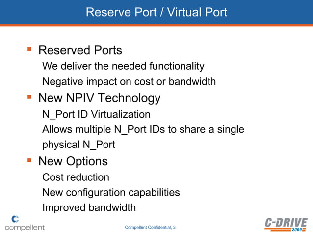 Virtual Ports - Requirements and Third party hardware | PPT