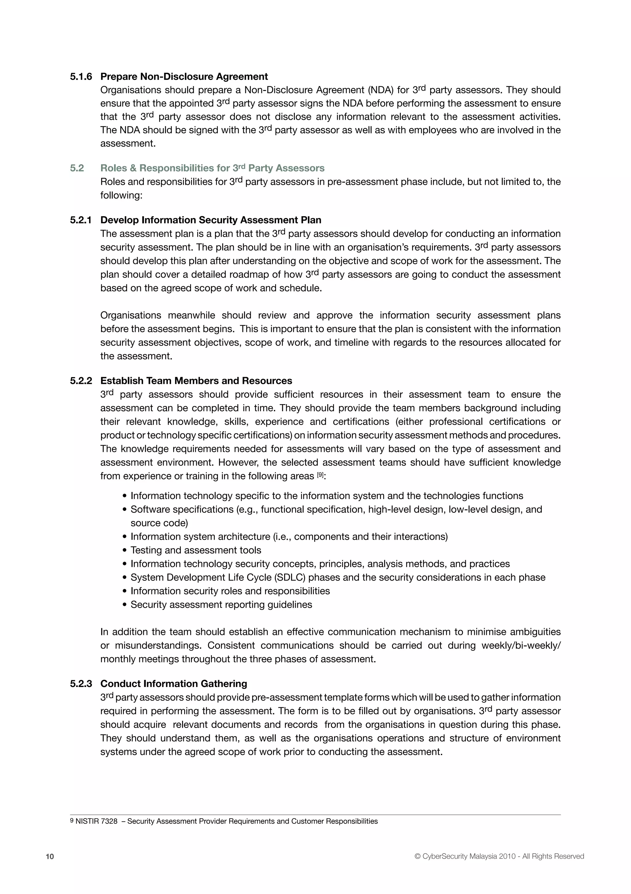 3rd party information security assessment guideline | PDF
