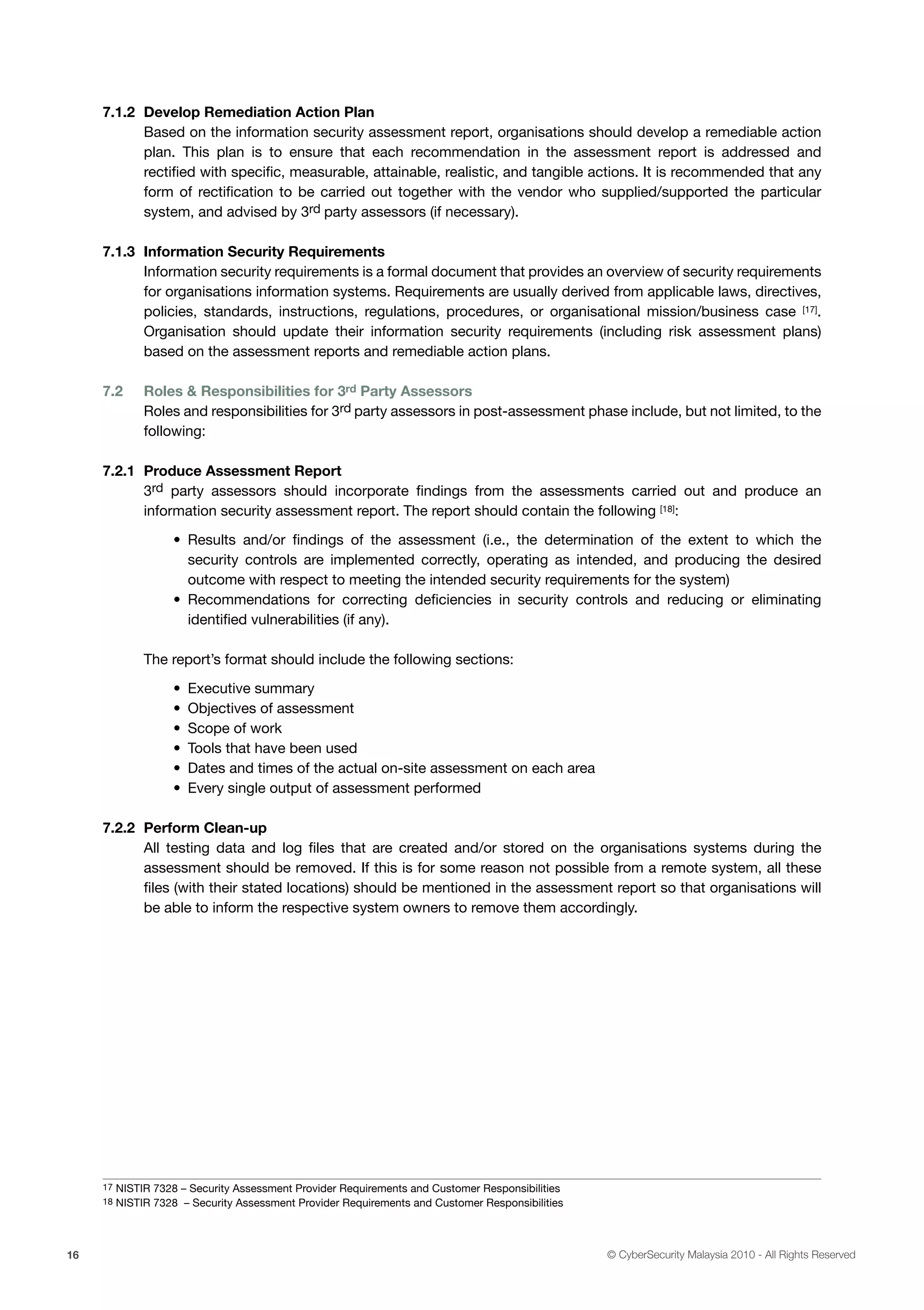 3rd Party Information Security Assessment Guideline Pdf Computing Technology And Computing