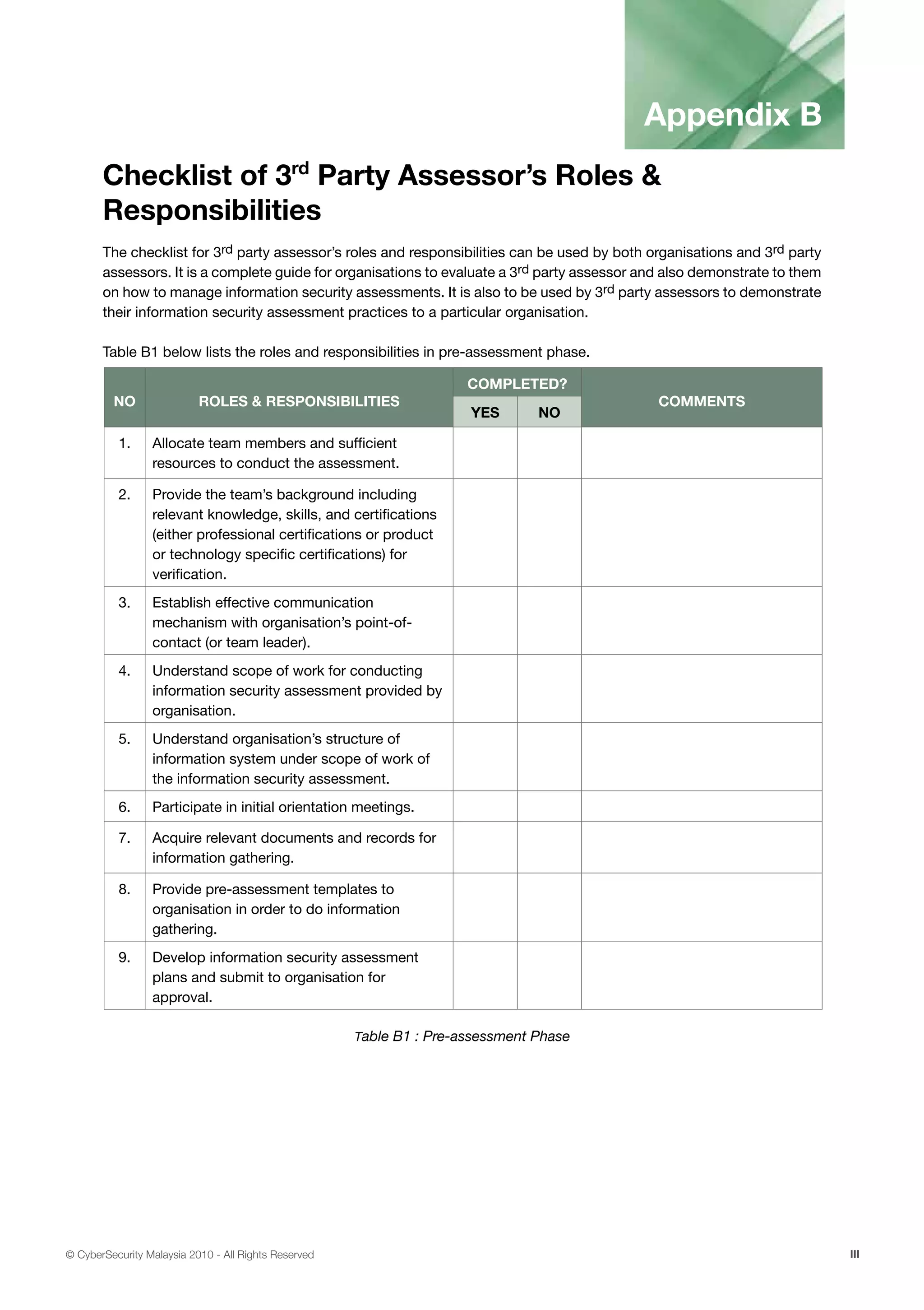 3rd party information security assessment guideline | PDF