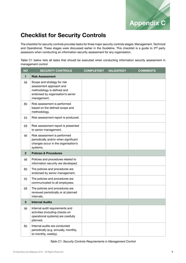 3rd party information security assessment guideline | PDF | Computing | Technology & Computing