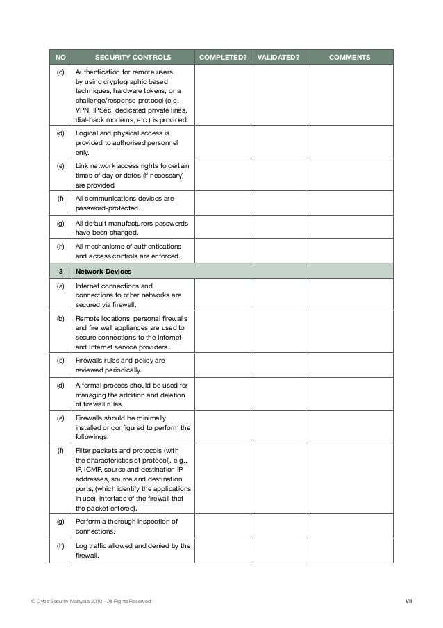 3rd party information security assessment guideline