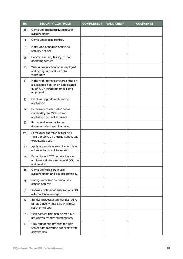 3rd party information security assessment guideline