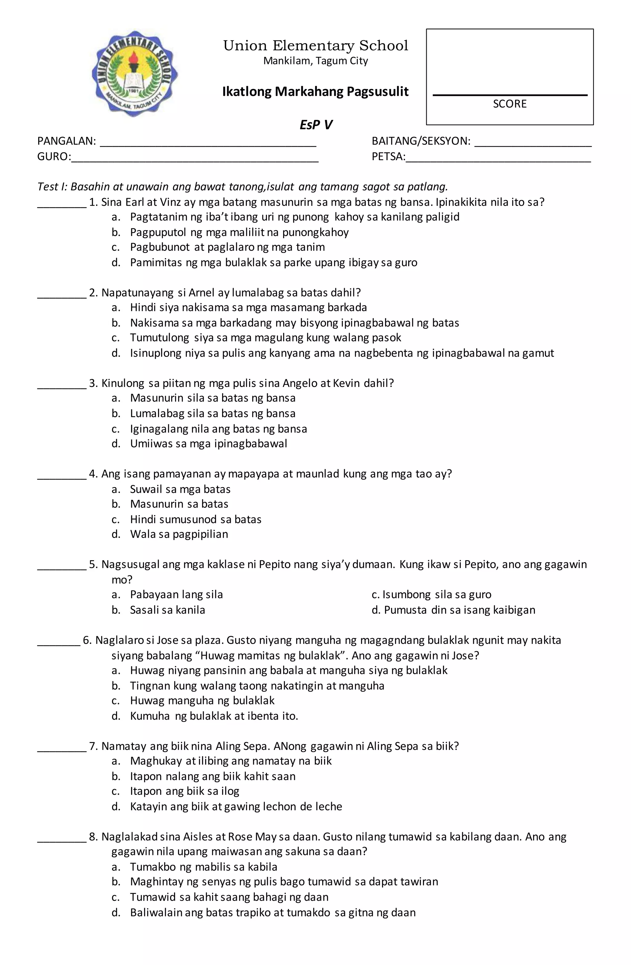 3rd periodical esp v | DOCX