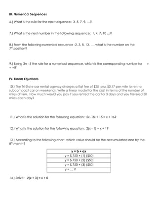 3rd period review 8th grade (1) | PDF