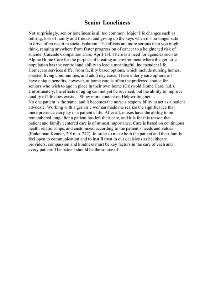 3Rd Person Essay Example | PDF