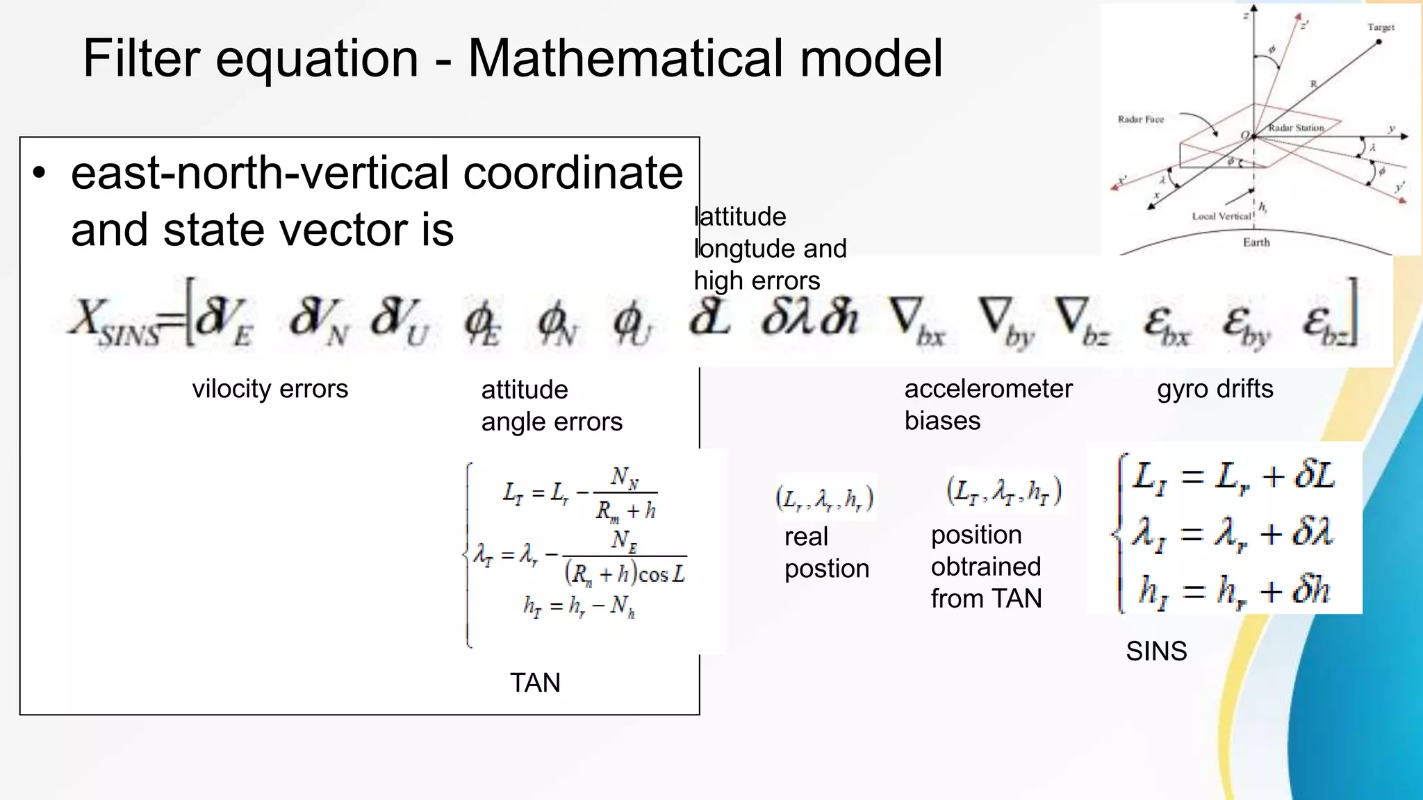 Novel Terrain Integrated Navigation System using Neural Network aided Kalman Filter | PPTX