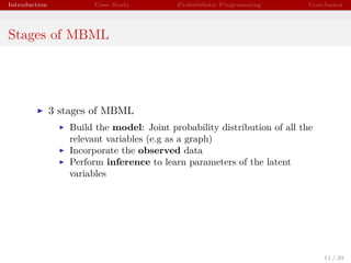 Introduction to Model-Based Machine Learning | PDF