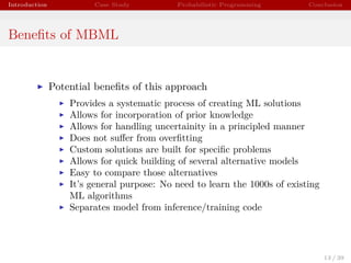 Introduction to Model-Based Machine Learning | PDF