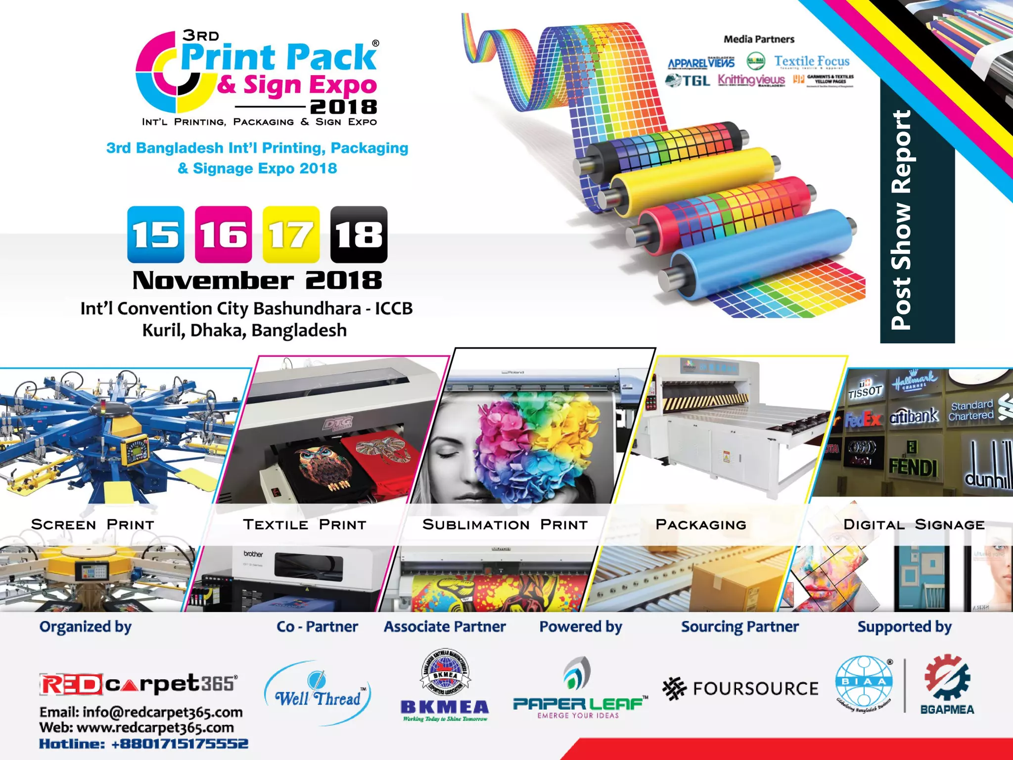 3rd Bangladesh Int'l Printing, Packaging & Signage Expo 2018 - Post Show Report | PPT
