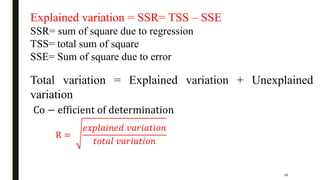 Statistics-Correlation and Regression Analysis | PPTX | Physics | Science