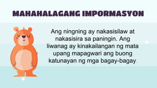 3rd Q - Ikaapat na Linggo- Ningning at Liwanag - Paghihinuha.pptx