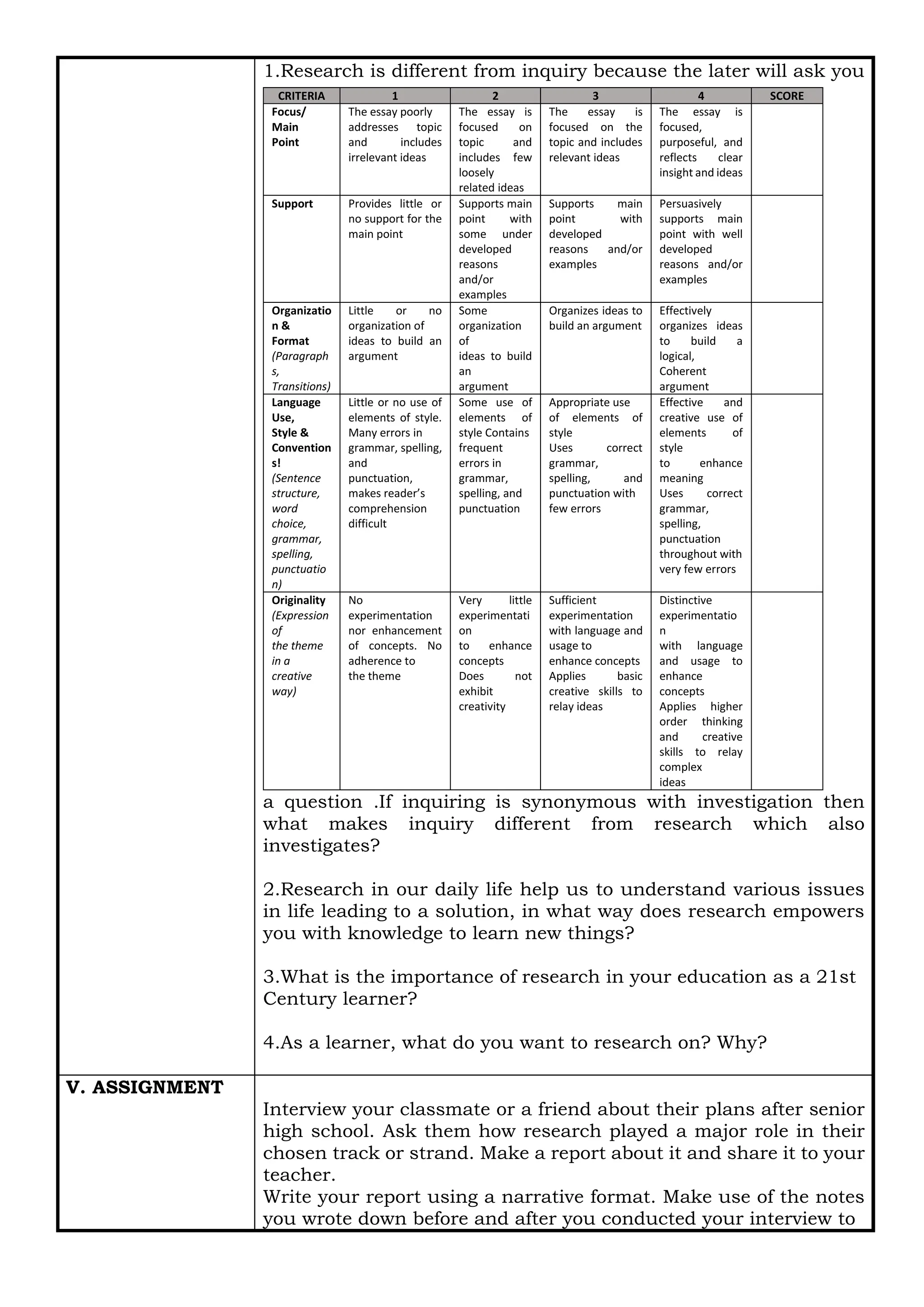 3rd Q (2021-2022)_Feb.docx PRACTICAL RESEARCH I LESSON PLAN APPLYING ...