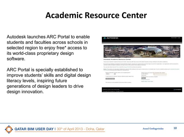 3rd Qatar BIM User Day - Certification systems for BIM software training | PPT